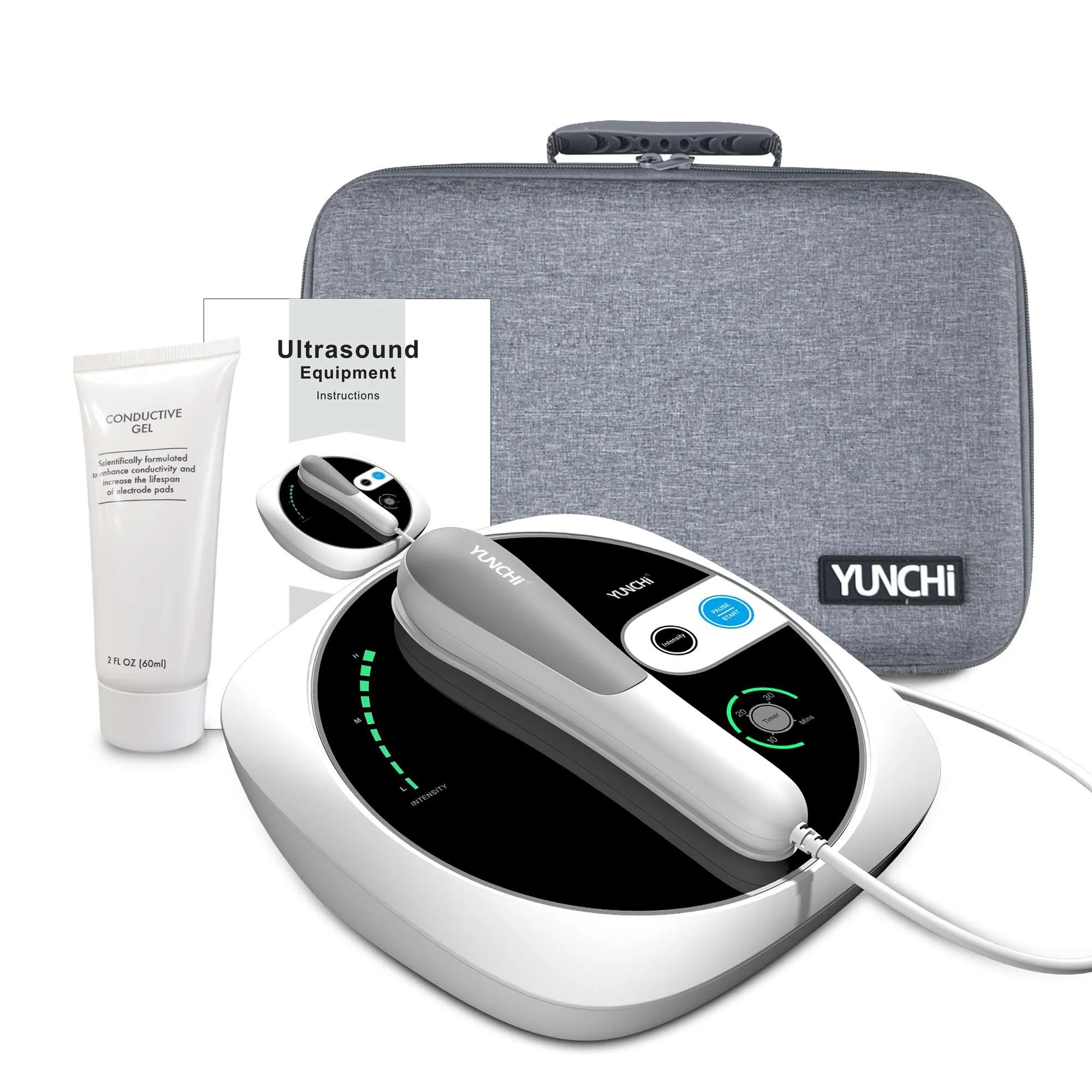 YUNCHI Ultrasound Therapy Machine Personal Ultrasonic Electric Massager ...